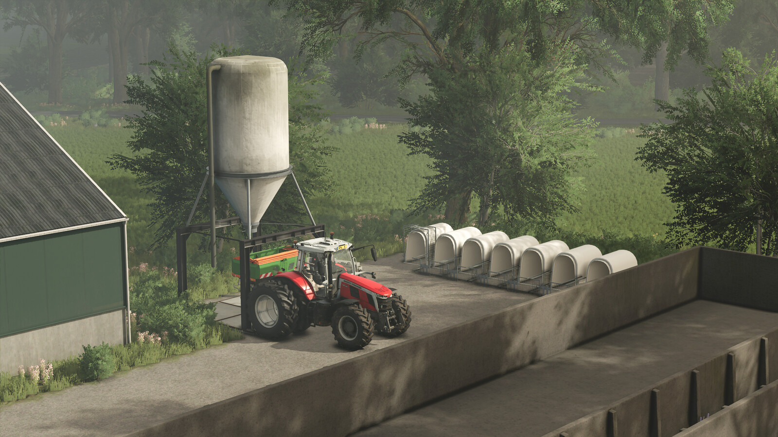 Placeable Dairy Farm Package - Farming simulator 25 mod