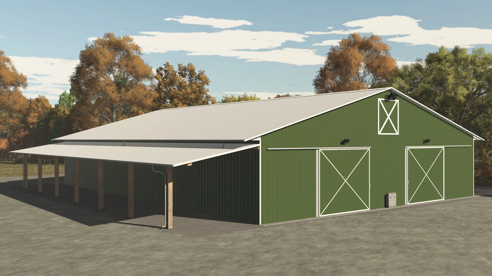 Big Metal Shed - Farming simulator 25 mod