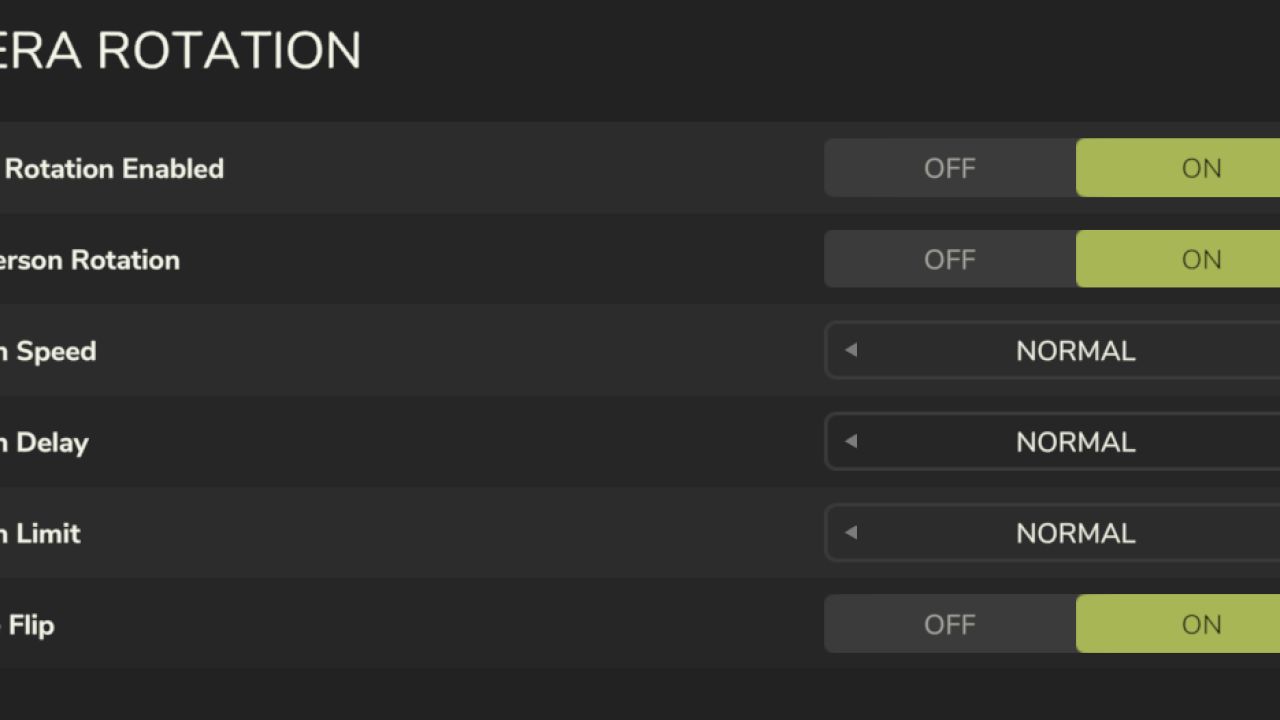 Camera Rotation - Farming simulator 25 mod