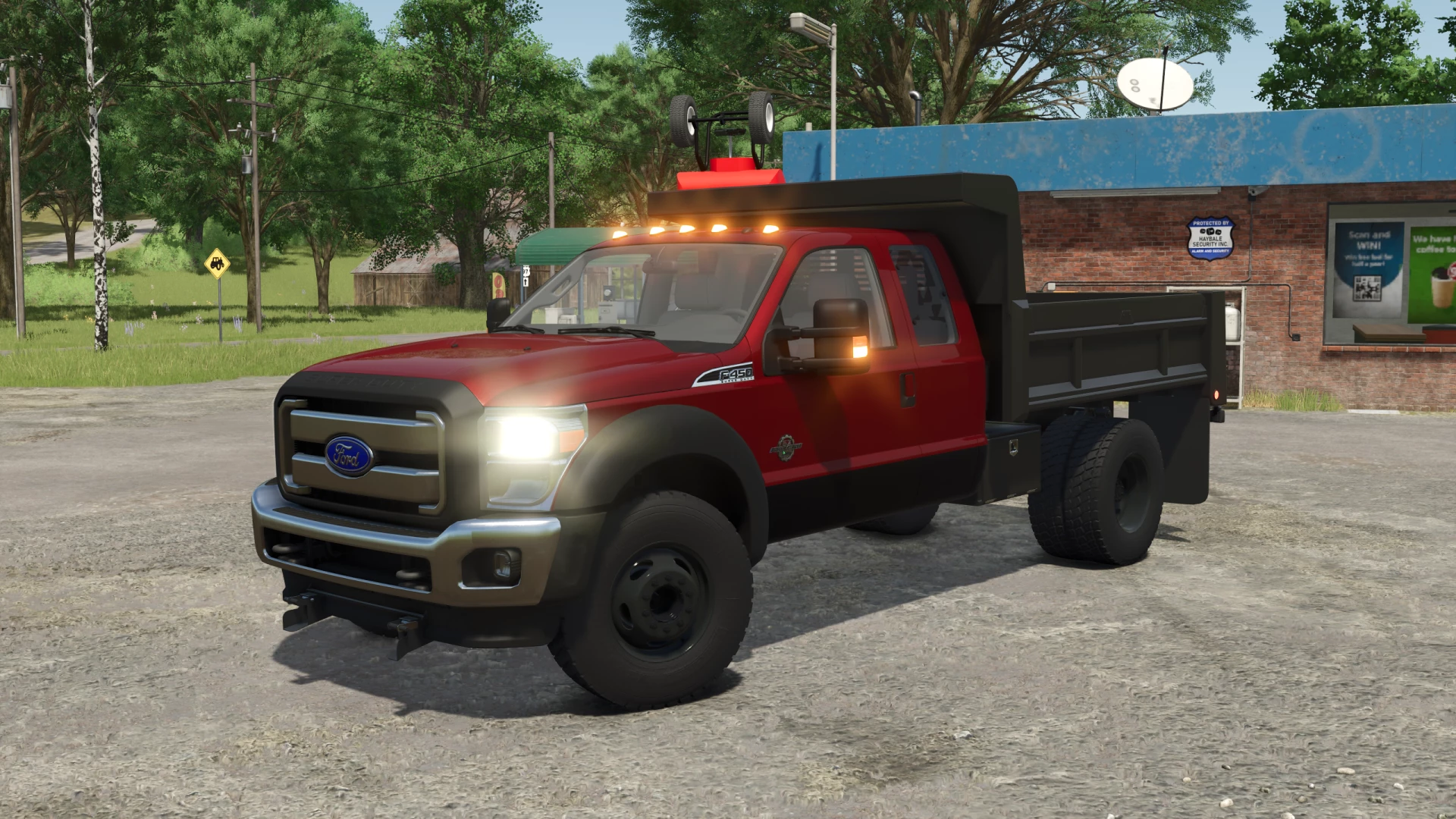 2016 Ford F450 Dump - Farming simulator 25 mod