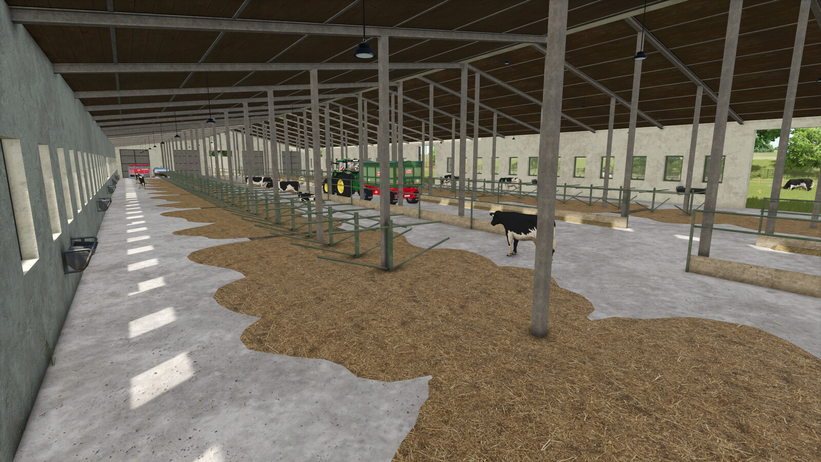 Cow Barn Big - Farming simulator 25 mod