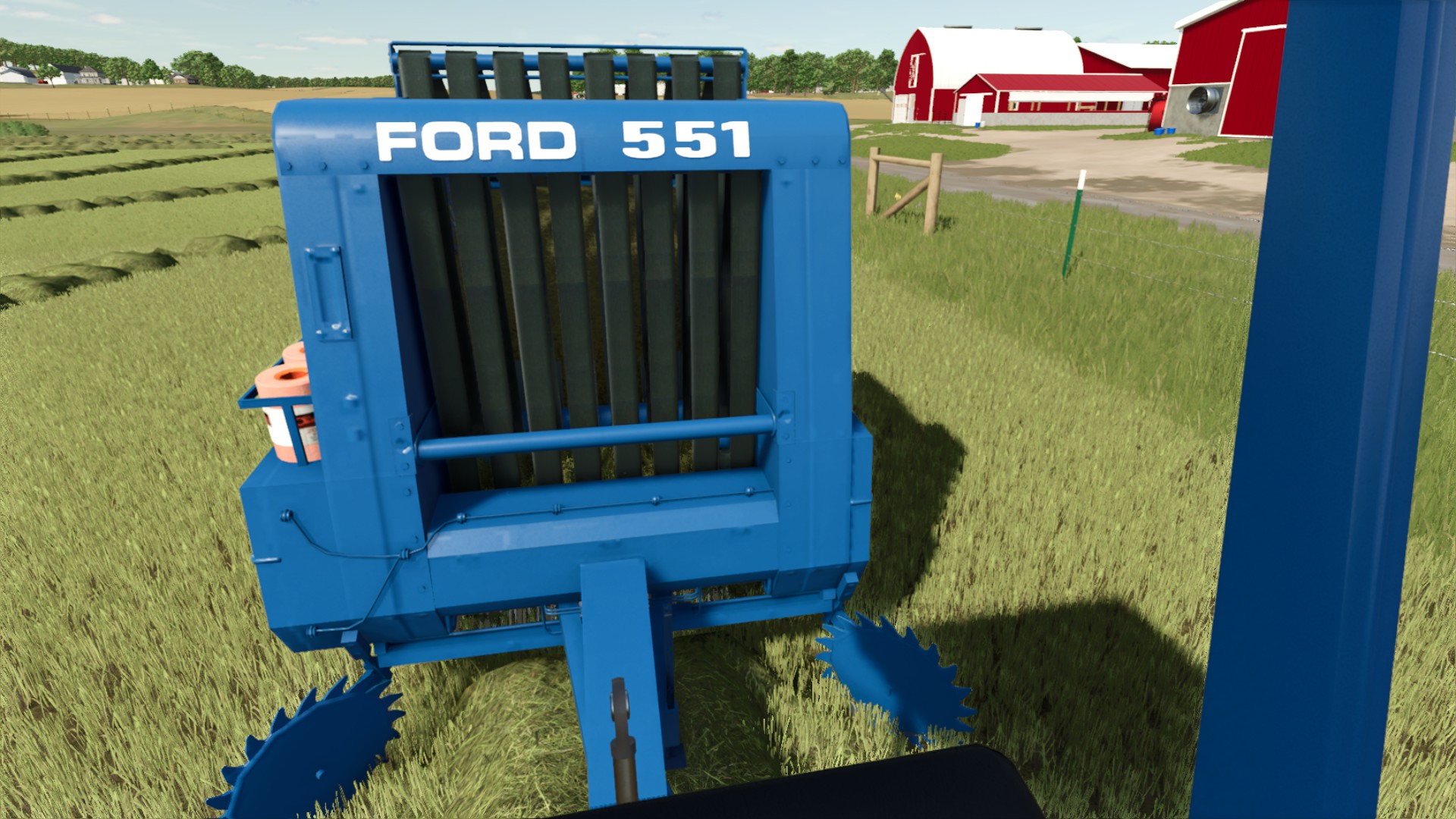 Ford 551 Baler - Farming simulator 25 mod