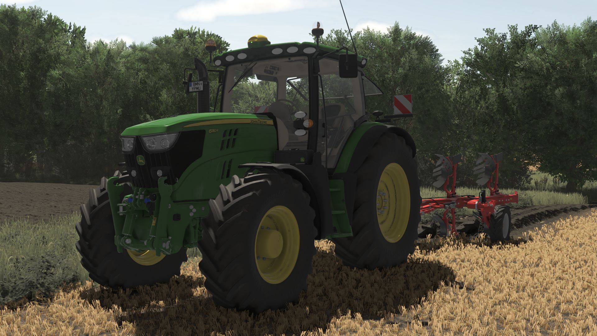 John Deere 6R Medium Frame Series 2011 - Farming simulator 25 mod