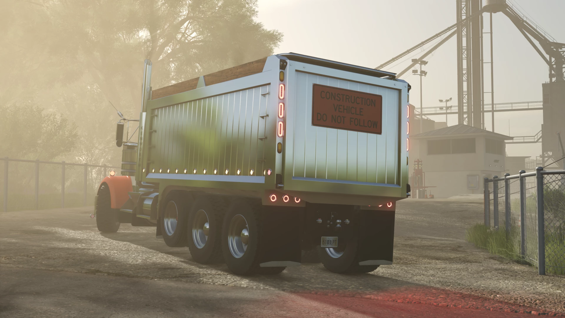 Kenworth W900 Dumper v1.0 - Farming simulator 25 mod