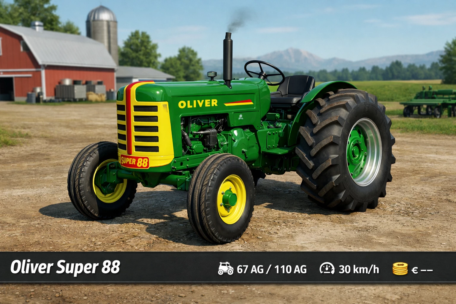 Oliver Super 88 v1.0 - Farming simulator 25 mod