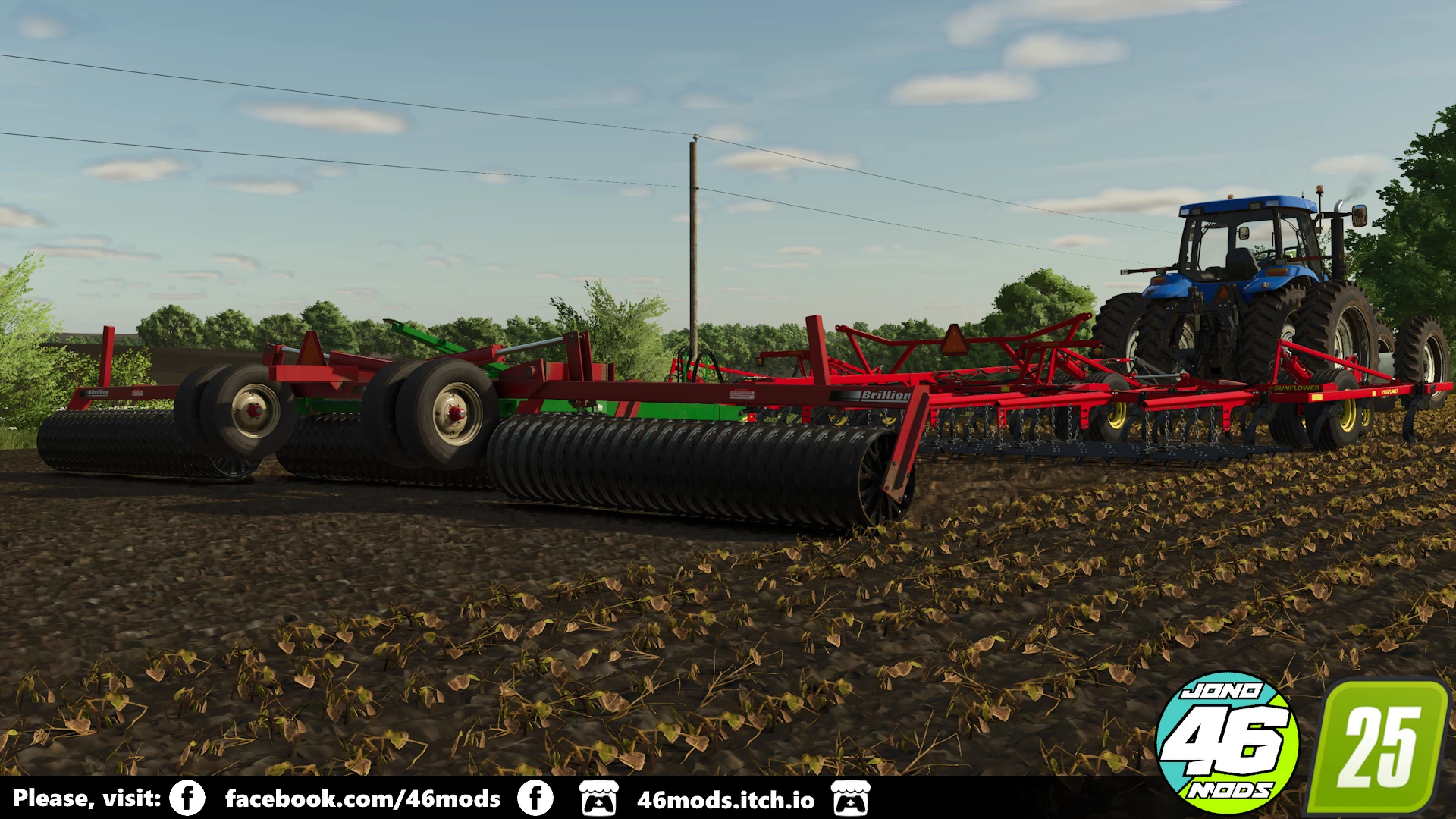 Brillion XL144 pulverizer - Farming simulator 25 mod