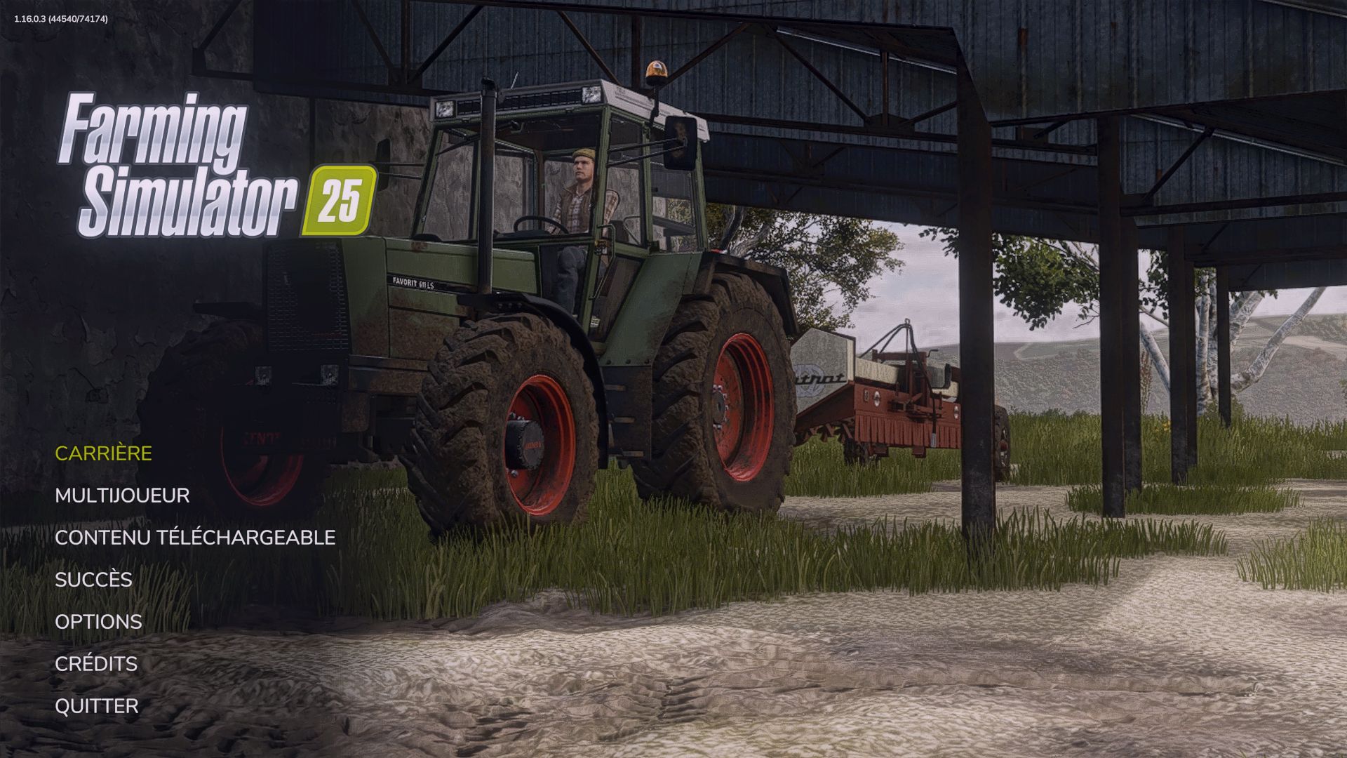 Menu backgrounds - Farming simulator 25 mod
