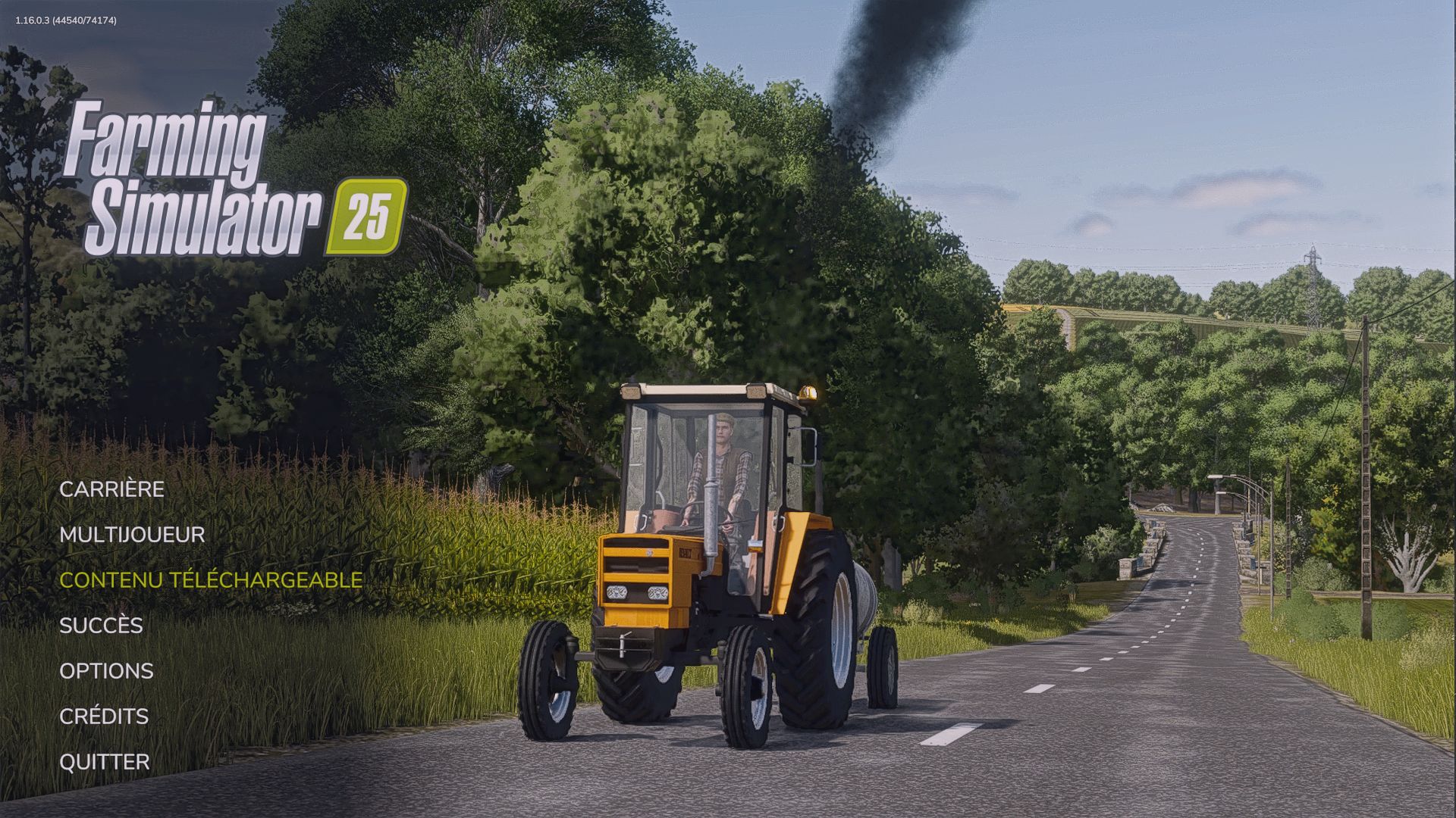 Menu backgrounds - Farming simulator 25 mod