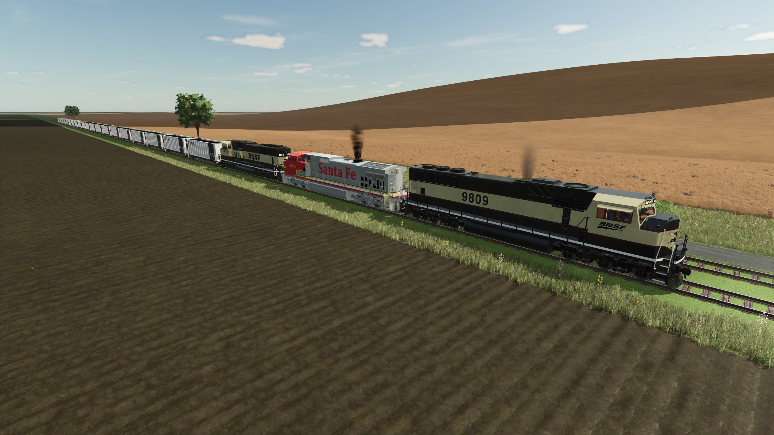 Railroad Locomotives - Farming simulator 25 mod